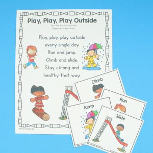 Play Outside Preschool Circle Time Song - Fantastic Fun & Learning