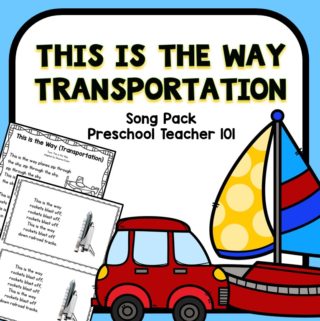 Transportation Preschool Circle Time Song - Fantastic Fun & Learning