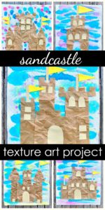 Sandcastle Texture Summer Art Project - Fantastic Fun & Learning