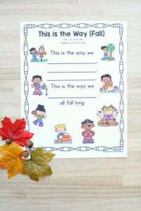 Fall Preschool Movement Song - Fantastic Fun & Learning