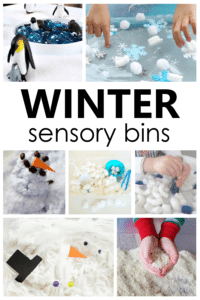 15+ Winter Sensory Bins for Preschoolers- Fantastic Fun & Learning
