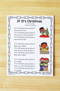 If It's Christmas Preschool Circle Time Song - Fantastic Fun & Learning