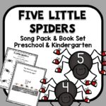 5 Little Spiders Preschool Circle Time Song - Fantastic Fun & Learning