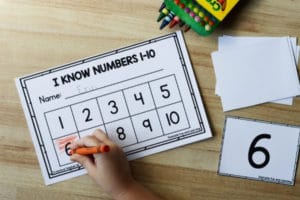 Free Printable Read and Write Numbers 1 to 20 Math Game