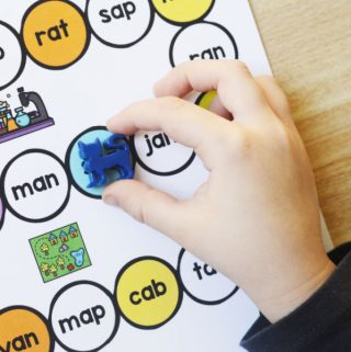 Short A CVC Board Game - Fantastic Fun & Learning