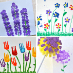 30+ Flower Art Projects for Kids - Fantastic Fun & Learning
