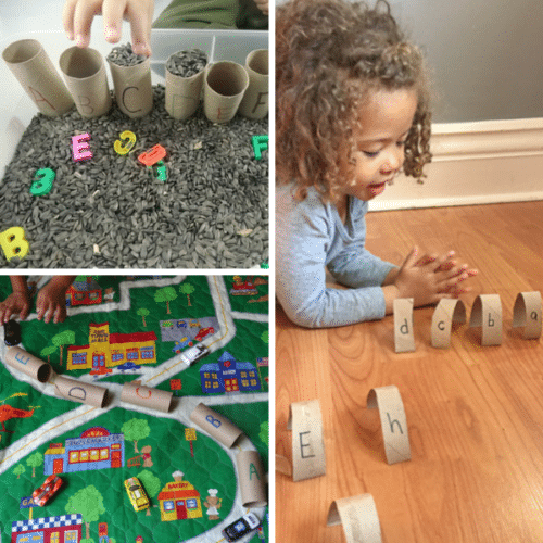 Cardboard Tube Literacy Activities - Fantastic Fun & Learning