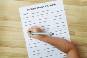 Short U CVC Word Building Phonics Game - Fantastic Fun & Learning