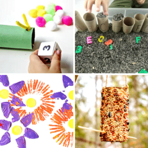 20+ Cardboard Tube Spring Crafts and Activities for Kids