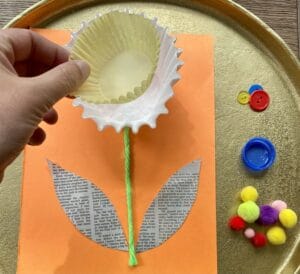 Spring Flower Collage Art Project - Fantastic Fun & Learning