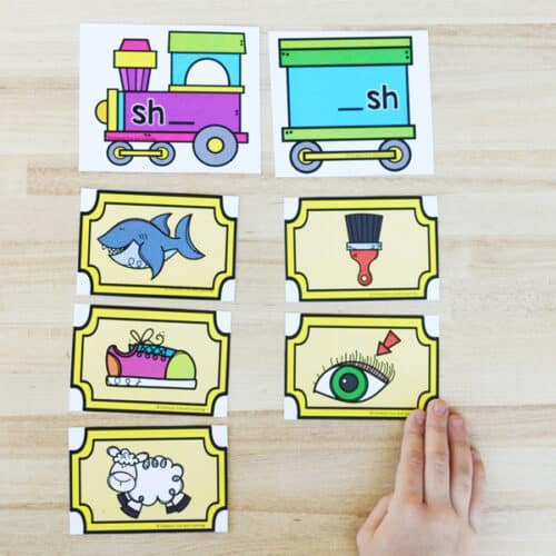 Beginning and Ending Digraph Phonemic Awareness Game - Fantastic Fun ...