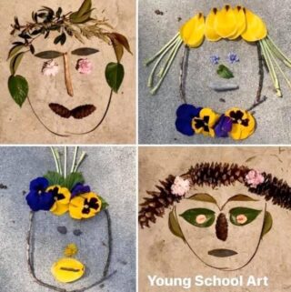 Collage Self-Portrait Art Project - Fantastic Fun & Learning