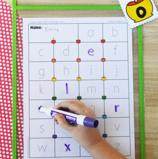 Candy Apple ABC Scavenger Hunt - Fantastic Fun & Learning