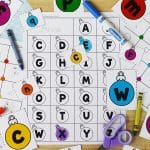 Christmas Ornament ABC Scavenger Hunt Game - Fantastic Fun & Learning